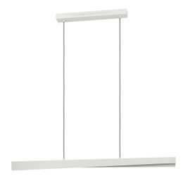 Eglo H&auml;ngeleuchte "BOLOGNANO-Z Pendellampe - Alu, Stahl - LED - 19W - IP20", grau, 1, H: 110cm, 1 Stk., Leuchten, H&auml;ngelampe, Deckenlampe, Wohnzimmer, Esszimmer, L117 x B7 x H110 cm, H&auml;ngeleuchte