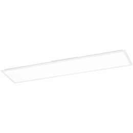 Eglo LED Deckenleuchte "MORADILLO-Z Deckenlampe - Stahl - LED - 34W - IP20", wei&szlig;, 1, H: 6,1cm, 1 Stk., Leuchten, Wohzimmerlampe, Esszimmerlampe, Schlafzimmer, L119,5 x B29,5 x H6,1 cm, LED Deckenleuchte