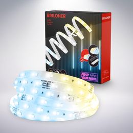 Briloner Leuchten LED-Streifen "Pimp your Panel LED Stripe", wei&szlig; (wei&szlig;, neutral), Lichterketten, LED-Streifen