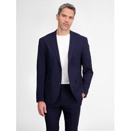 Baukastensakko Lerros "Herren Anzug-Sakko mit Stretchanteil, bequeme Passform", Herren, Gr. 48, blau (bold navy), 49% Viskose, 29% Polyester, 20% Wolle, 2% Elasthan, Sakkos Baukastensakko