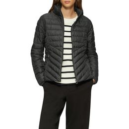 Steppjacke s.Oliver, Damen, Gr. 40, schwarz, Steppware, Obermaterial: 100% Polyester. Futter: 100% Polyester, unifarben, regular fit taillenbedeckt, Rundhals, elastischer Bund, Jacken Steppjacke, mit Rei&szlig;verschluss und Stehkragen