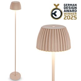 Briloner Leuchten LED Stehlampe "Akku LED Stehleuchte Riffle", beige, Leuchten, LED Stehlampe