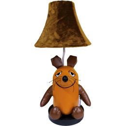 LED Tischleuchte "Die Maus", orange (orange und braun), 1, &Oslash; 26cm H: 52cm, 1 Stk., HAPPY LAMPS FOR SMILING EYES, Leuchten, Hochwertig, Einzigartig, Zertifiziert, LED Tischleuchte