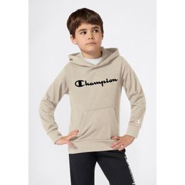 Kapuzensweatshirt Champion "ICONS CONTRAST Terry Hoodie", Jungen, Gr. S (128/134), dun, Obermaterial: 54% Baumwolle, 46% Polyester, Sweatshirts Kapuzensweatshirt, f&uuml;r Kinder, sportlicher Stil, aus Baumwolle und Polyester