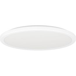Eglo Deckenleuchte "Rovito-Z Deckenlampe, ZigBee 3.0, Kunststoff, Badezimmerlampe, IP44", wei&szlig;, 1, &Oslash; 38,9cm H: 3cm, 1 Stk., Leuchten, Wand-/Deckenleuchte - H3 x &Oslash;38,9 cm - wei&szlig; - 18,5W inkl., Deckenleuchte