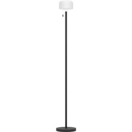 Eglo Stehlampe "MONTAPALMA-L Stehlampe - Stahl - SOLAR-LED - 2,2W - IP54", schwarz, 1, &Oslash; 15cm H: 140cm, 1 Stk., Leuchten, Standleuchte, Leselampe, Wohzimmer, Schlafzimmer, H140 x &Oslash;15 cm, Stehlampe