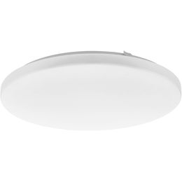 Eglo LED Deckenleuchte "FRANIA-Z Deckenlampe - Stahl - LED - 24W - IP20", wei&szlig;, 1, &Oslash; 43cm H: 7cm, 1 Stk., Leuchten, Wohzimmerlampe, Esszimmerlampe, Flur, Schlafzimmer, H7 x &Oslash;43 cm, LED Deckenleuchte