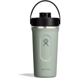 Isolierflasche Hydro Flask "24 OZ SHAKER", gr&uuml;n (agave), H:23,37cm, Edelstahl, Trinkflaschen, Isolierflasche, TempShield️ doppelwandige Vakuumisolierung