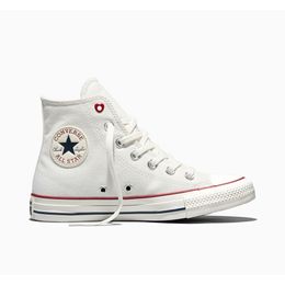 Sneaker Converse "CHUCK TAYLOR ALL STAR", Damen, Gr. 37, vintage wei&szlig;, egret, days ahead, Textil, Schuhe Sneaker, Valentine Love Edition