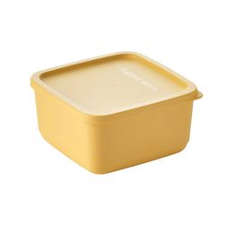 Tupperware Cubix Frischhaltedose gelb Kunststoff Ma&szlig;e (cm): B: 13 H: 13 T: 6.5 &raquo; M&ouml;bel Kraft
