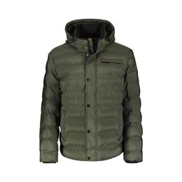 Steppjacke Lerros "Kapuzenjacke", Herren, Gr. 3XL, gr&uuml;n (marsh), 100% Polyester, Jacken Steppjacke