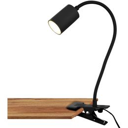 Briloner Leuchten Schreibtischlampe "FLEKS Tischlampe", schwarz (wei&szlig;, neutral), Leuchten, Schreibtischlampe