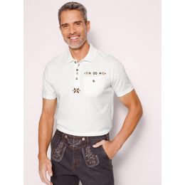 Poloshirt CLASSIC "Kurzarm-Poloshirt", Herren, Gr. 52/54, ecru, 100% Baumwolle, unifarben, Shirts Poloshirt