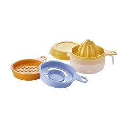Tupperware K&uuml;chenhelfer-Set 5 teilig mehrfarbig Kunststoff Ma&szlig;e (cm): B: 10,2 H: 12,2 T: 10.8 &raquo; M&ouml;bel Kraft