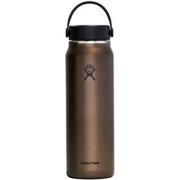 Isolierflasche Hydro Flask "32 OZ LIGHTWEIGHT WIDE FLEX CAP", schwarz (obsidian), H:29,97cm, Edelstahl, Trinkflaschen, Isolierflasche, TempShield️ doppelwandige Vakuumisolierung