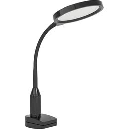 Eglo Klemmleuchte "LAURO Klemmlicht - Kunststoff - LED - 1X5,5W - IP20", schwarz, 1, H: 37,5cm, 1 Stk., Leuchten, Klemmlampe, Schreibtischlampe, Leselampe, L26,5 x B14 x H37,5 cm, Klemmleuchte
