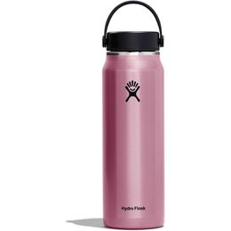 Isolierflasche Hydro Flask "32 OZ LIGHTWEIGHT WIDE FLEX CAP", rosa (tourmaline), H:29,97cm, Edelstahl, Trinkflaschen, Isolierflasche, TempShield️ doppelwandige Vakuumisolierung