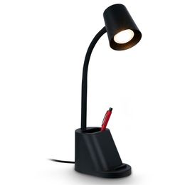 Briloner Leuchten Schreibtischlampe "PAHU Tischlampe", schwarz (wei&szlig;, neutral), Leuchten, Schreibtischlampe