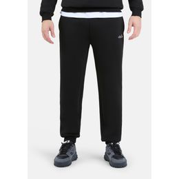 Jogginghose Ellesse "SIRTORI JOG PANT", Herren, Gr. L, N-Gr, schwarz, Obermaterial: 79% Polyester, 16% Viskose, 5% Elasthan, Hosen Jogginghose