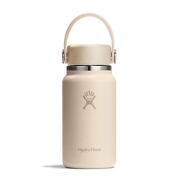 Thermoflasche Hydro Flask "Hydroflask 200 ML MICRO HYDRO", oat, H:6,5cm, Edelstahl, Kunststoff, Trinkflaschen, Thermoflasche, Tempshield Doppelwand-Vakuumisolierung