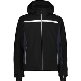 Winterjacke CMP, Herren, Gr. 52, nero, Obermaterial: 100% Polyester. Futter: 100% Polyester. Wattierung: 100% Polyester, Jacken Winterjacke