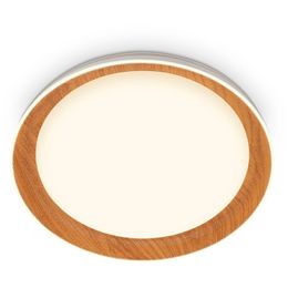 Briloner Leuchten Deckenleuchte "IJUS Deckenleuchte", braun (wei&szlig;, neutral), Leuchten, Deckenleuchte