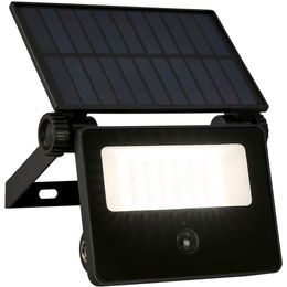 Au&szlig;en-Wandleuchte Telefunken "LED Strahler Solar", schwarz (wei&szlig;, neutral), Leuchten, Au&szlig;en-Wandleuchte