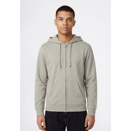 Kapuzensweatjacke Champion "ICONS TONAL Terry Full Zip Hoodie", Herren, Gr. L, mdg, Obermaterial: 70% Baumwolle, 30% Polyester, Sweatjacken Kapuzensweatjacke, mit Kapuze, f&uuml;r sportliche Aktivit&auml;ten und Freizeit