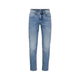 Slim-fit-Jeans Lerros "CONLIN 5-Pocket Stretch-Denim, SLIM FIT CONLIN", Herren, Gr. 31, L&auml;nge 36, walker blau washed, 99% Baumwolle, 1% Elasthan, Jeans Slim-fit-Jeans, Herren Jeans, blau, bequem, Used-Look, 99% Baumwolle, 1% Elasthan