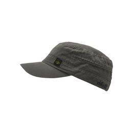 Army Cap Chillouts "El Paso Hat", Herren, grau (washed grau), Baumwolle, washed, Caps Army Cap, verstellbar, funktionaler Look, Topseller