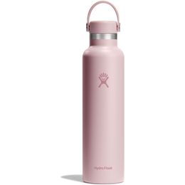 Isolierflasche Hydro Flask "24 Oz Std. Flex Cap", trillium, H:27,42cm, Edelstahl, Trinkflaschen, Isolierflasche, TempShield️ doppelwandige Vakuumisolierung