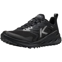 Outdoorschuh Keen "ZIONIC NXT WP", Herren, Gr. 41, schwarz (triple schwarz), Synthetik, Schuhe Outdoorschuh, wasserdicht