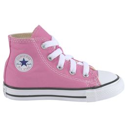 Sneaker Converse "CHUCK TAYLOR ALL STAR - HI KIDS", M&auml;dchen, Gr. 23, rosa, Textil, Schuhe Sneaker