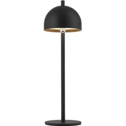Sch&ouml;ner Wohnen Kollektion LED Tischleuchte "BELLIS", schwarz, 1, &Oslash; 11cm H: 36cm, 1 Stk., SCH&Ouml;NER WOHNEN-KOLLEKTION, Leuchten, SCH&Ouml;NER WOHNEN Kollektion, Touchdimmer, Memoryfunktion, IP54, Akku, LED Tischleuchte