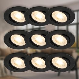 Briloner Leuchten LED Einbauleuchte "PIWO 7686065", schwarz, Leuchten, LED Einbauleuchte