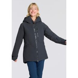 Winterjacke CMP, Damen, Gr. 40, antracite, Obermaterial: 100% Polyester. Futter: 100% Polyester. Wattierung: 100% Polyester, mit Daumenl&ouml;chern,mit verstellbarem Klettverschluss, Jacken Winterjacke, w&auml;rmend & winddicht & wasserabweisend