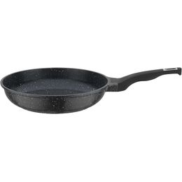 Bratpfanne GSW "Titanium Granit Advanced", schwarz, H:6cm &Oslash;:28cm, Pfannen, Bratpfanne, Bratpfanne aus Aluminium-Guss mit Antihaft-Versiegelung