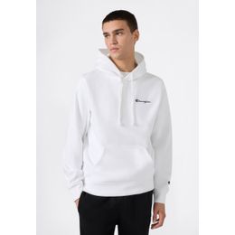 Kapuzensweatshirt Champion "SPORTWEAR HOODIE Standard Fit", Herren, Gr. XL (56/58), wht, ns, Obermaterial: 70% Baumwolle, 30% Polyester, Sweatshirts Kapuzensweatshirt