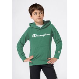 Kapuzensweatshirt Champion "ICONS CONTRAST Terry Hoodie", Jungen, Gr. XL (164/170), foli, Obermaterial: 54% Baumwolle, 46% Polyester, Sweatshirts Kapuzensweatshirt, f&uuml;r Kinder, sportlicher Stil, aus Baumwolle und Polyester
