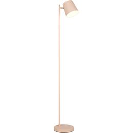 REALITY LEUCHTEN LED Stehlampe "BLAKE, Akku Stehleuchte Indoor, mit USB-C Lade-Anschluss, H&ouml;he 125 cm", sand, 1, H: 125cm, 1 Stk., Leuchten, &Oslash; 20cm, mit 4-fach Touchdimmer, Leuchtenkopf schwenkbar, 4,5W 350 Lm, LED Stehlampe