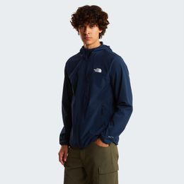 Softshelljacke The North Face "M NIMBLE HOODIE 2", Herren, Gr. XXL, summit navy, Obermaterial: 90% Polyester, 10% Elasthan, Jacken Softshelljacke, sportlicher Stil, atmungsaktives Material, hochelastisch