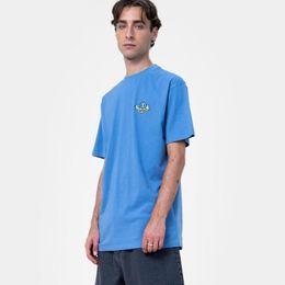 T-Shirt Santa Cruz "WINKOWSKI UFO DOT T-SHIRT", Herren, Gr. S, blau (azure blau), Obermaterial: 100% Baumwolle, Shirts T-Shirt