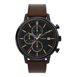 Timex Analoguhr 'Chicago' Herren Gr&ouml;&szlig;e One Size braun / schwarz