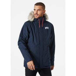 Kurzmantel Helly Hansen "COASTAL 3.0 PARKA", Herren, Gr. L, navy, Obermaterial: 100% Polyester. Futter: 100% Polyester. Wattierung: 100% Polyester, M&auml;ntel Kurzmantel, mit PrimaLoft Black Eco Isolierung, sportlicher Stil, wasserdicht