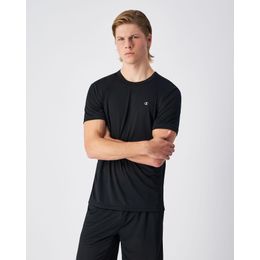 Trainingsshirt Champion, Herren, Gr. M (48/50), nbk, Obermaterial: 100% Polyester, Shirts Trainingsshirt, f&uuml;r sportliche Aktivit&auml;ten, sportlicher Stil, atmungsaktiv