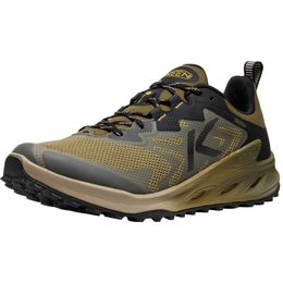 Outdoorschuh Keen "ZIONIC NXT WP", Herren, Gr. 40,5, martini olive, lemon curry, Synthetik, Textil, Schuhe Outdoorschuh, wasserdicht
