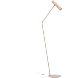 Eglo Stehlampe "Caminia LED Stehlampe, sandfarben und gold, GU10, Eck Standleuchte", braun, 1, H: 158,5cm, 1 Stk., Leuchten, Stehleuchte - L40,5 x B27 x H158,5 cm - 1X4,7W inkl., Stehlampe