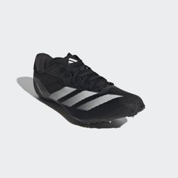 Laufschuh adidas Performance "ADIZERO SPRINTSTAR SPIKE", Damen, Gr. 44, schwarz (core schwarz, zero metallic, cloud wei&szlig;), Synthetik, Textil, Schuhe Laufschuh, Leichtathletik-Schuh