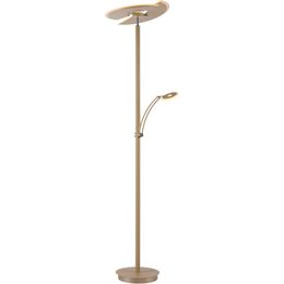 Paul Neuhaus LED Deckenfluter "ARTUR", sand, 2, H: 181,5cm, 1 Stk., Leuchten, Tastdimmer, Memoryfunktion, CCT-Farbtemperatursteuerung 2700-5000K, LED Deckenfluter