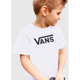 T-Shirt Vans "Vans CLASSIC KIDS", Jungen, Gr. 6 (122), wei&szlig;, Single Jersey, Obermaterial: 100% Baumwolle, Rundhals, Shirts T-Shirt